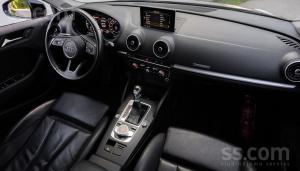 Black Audi A3 2016 in Jelgava, with an engine capacity of 1.40 L and mileage of 0 thousand km for 11490 €, photo 11 on AUTOMOTO.COM.LV