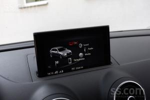 Black Audi A3 2016 in Jelgava, with an engine capacity of 1.40 L and mileage of 0 thousand km for 11490 €, photo 19 on AUTOMOTO.COM.LV