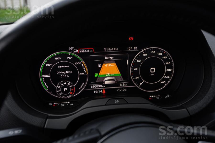 Black Audi A3 2016 in Jelgava, with an engine capacity of 1.40 L and mileage of 0 thousand km for 11490 €, photo 20 on AUTOMOTO.COM.LV