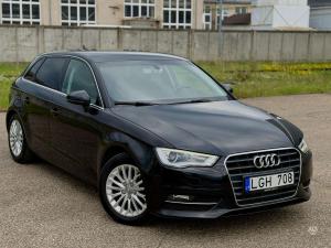 Black Audi A3 2016 in Vilnius, with an engine capacity of 1.97 L and mileage of 256 thousand km for 9000 €, photo 8 on AUTOMOTO.COM.LV