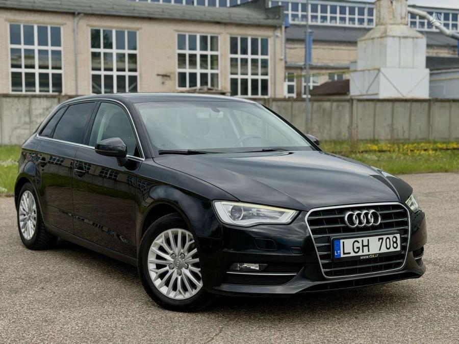 Melns Audi A3 2016 Viļņa, ar dzinēja tilpumu 1.97 L un nobraukumu 256 tūkst. km par 9000 €, foto 1 vietnē AUTOMOTO.COM.LV