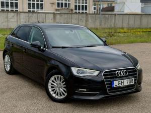 Melns Audi A3 2016 Viļņa, ar dzinēja tilpumu 1.97 L un nobraukumu 256 tūkst. km par 9000 €, foto 3 vietnē AUTOMOTO.COM.LV