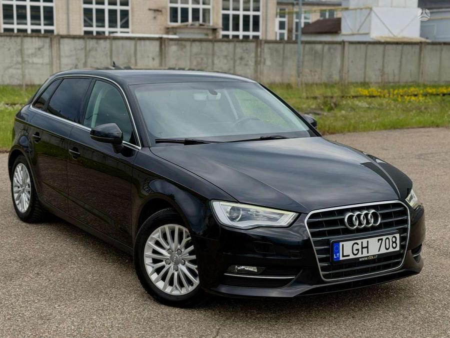 Melns Audi A3 2016 Viļņa, ar dzinēja tilpumu 1.97 L un nobraukumu 256 tūkst. km par 9000 €, foto 3 vietnē AUTOMOTO.COM.LV