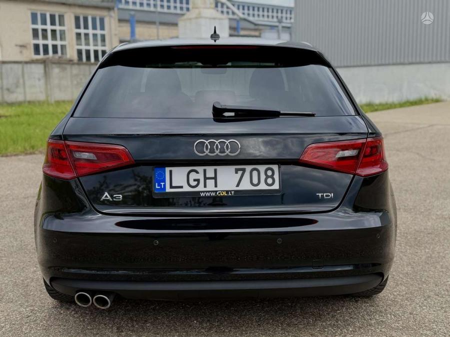 Melns Audi A3 2016 Viļņa, ar dzinēja tilpumu 1.97 L un nobraukumu 256 tūkst. km par 9000 €, foto 13 vietnē AUTOMOTO.COM.LV