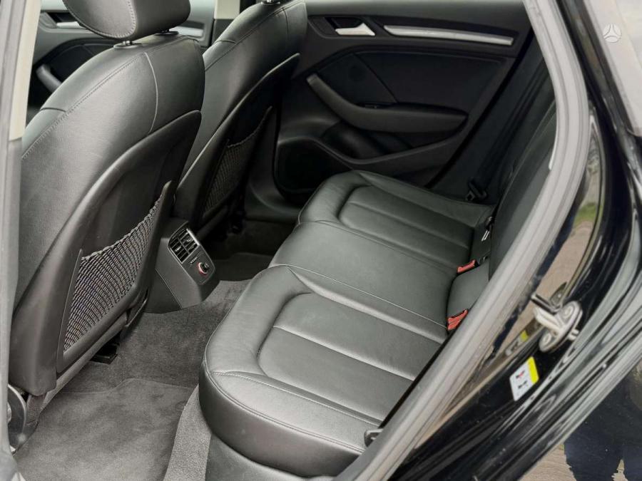 Melns Audi A3 2016 Viļņa, ar dzinēja tilpumu 1.97 L un nobraukumu 256 tūkst. km par 9000 €, foto 19 vietnē AUTOMOTO.COM.LV