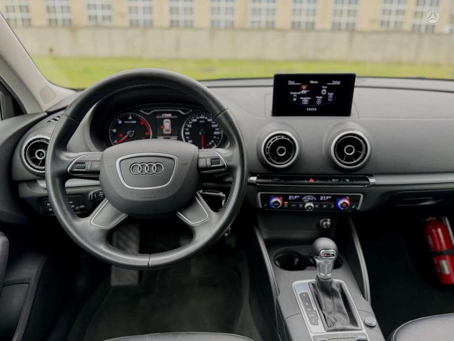 Melns Audi A3 2016 Viļņa, ar dzinēja tilpumu 1.97 L un nobraukumu 256 tūkst. km par 9000 €, foto 22 vietnē AUTOMOTO.COM.LV