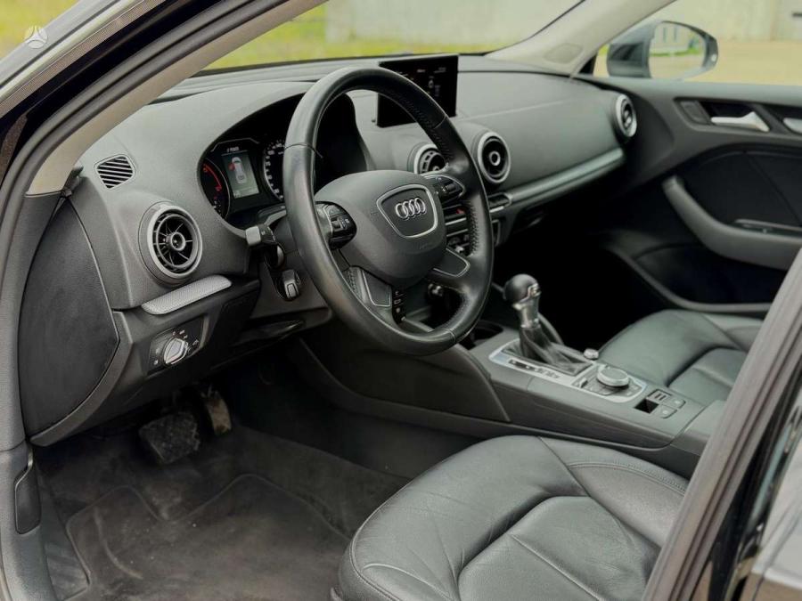 Melns Audi A3 2016 Viļņa, ar dzinēja tilpumu 1.97 L un nobraukumu 256 tūkst. km par 9000 €, foto 27 vietnē AUTOMOTO.COM.LV