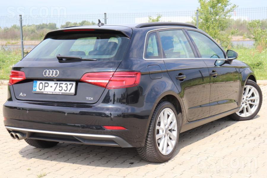 Melns Audi A3 2016 Rīga, ar dzinēja tilpumu 2.00 L un nobraukumu 0 tūkst. km par 9250 €, foto 8 vietnē AUTOMOTO.COM.LV