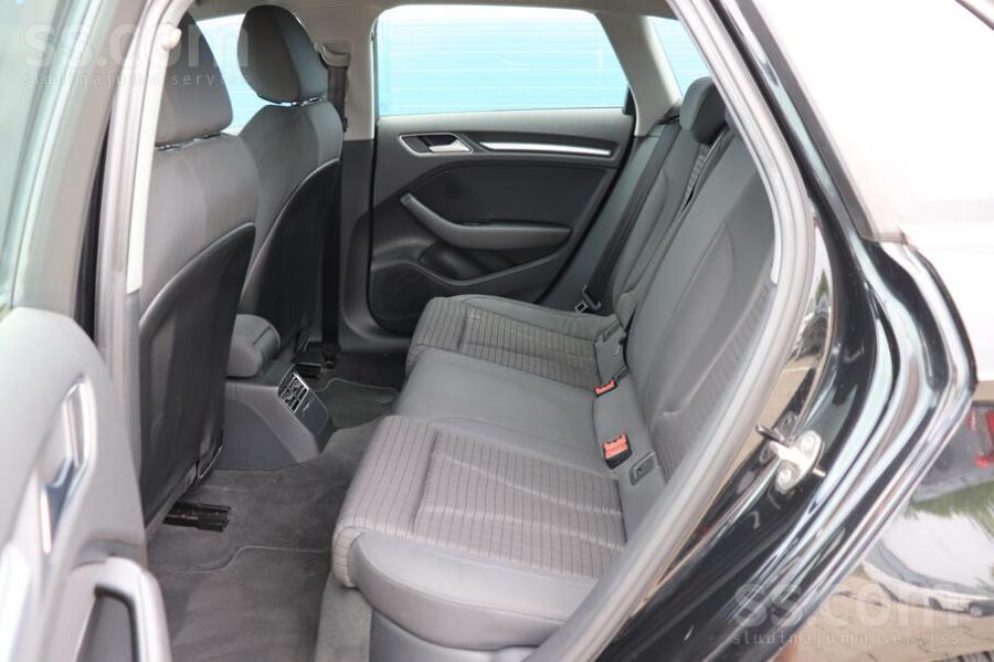 Melns Audi A3 2016 Rīga, ar dzinēja tilpumu 2.00 L un nobraukumu 0 tūkst. km par 9250 €, foto 16 vietnē AUTOMOTO.COM.LV