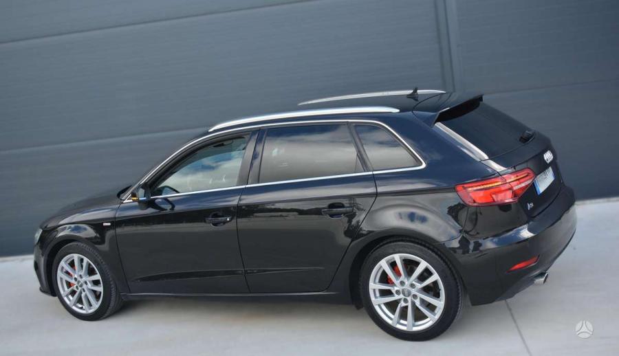 Melns Audi A3 2016 Klaipėda, ar dzinēja tilpumu 1.60 L un nobraukumu 230 tūkst. km par 11850 €, foto 39 vietnē AUTOMOTO.COM.LV