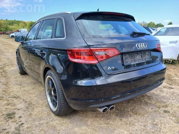 Melns Audi A3 2016 Cēsis, ar dzinēja tilpumu 2.00 L un nobraukumu 0 tūkst. km par 11500 €, foto 2 vietnē AUTOMOTO.COM.LV