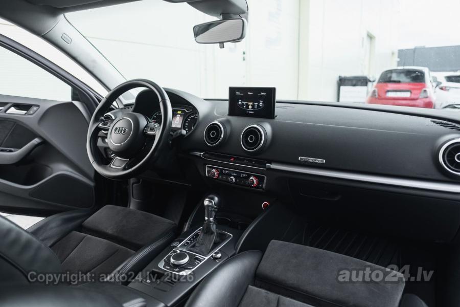 Black Audi A3 2016 in Tallinn, with an engine capacity of 1.40 L and mileage of 210 thousand km for 9999 €, photo 10 on AUTOMOTO.COM.LV