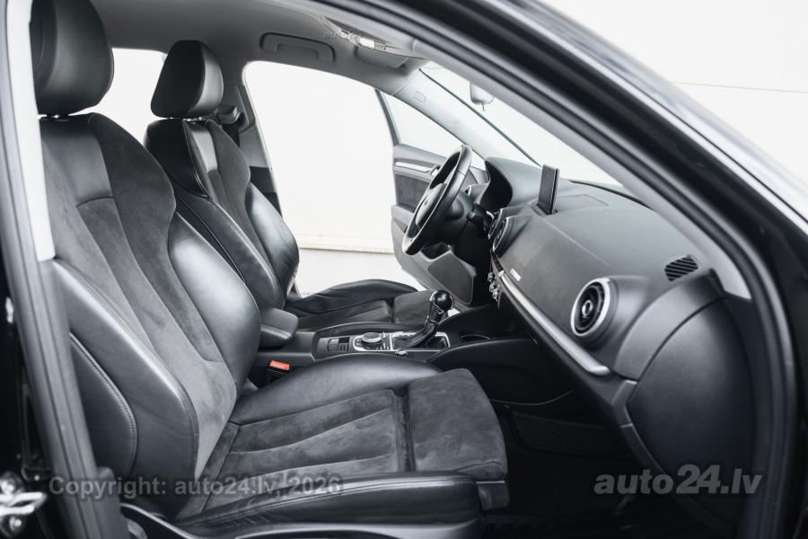 Black Audi A3 2016 in Tallinn, with an engine capacity of 1.40 L and mileage of 210 thousand km for 9999 €, photo 11 on AUTOMOTO.COM.LV