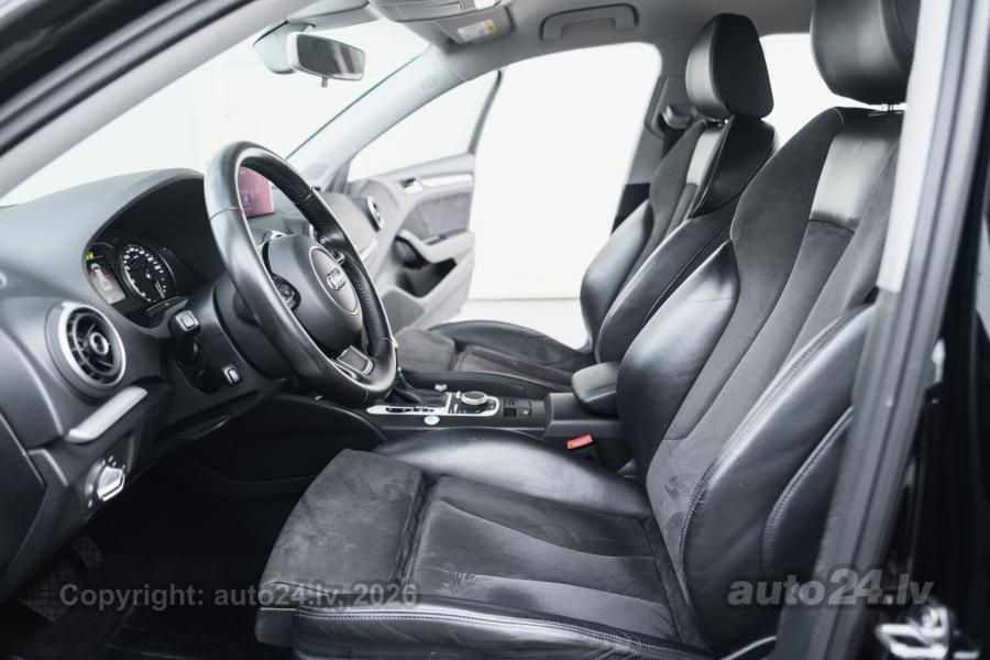 Black Audi A3 2016 in Tallinn, with an engine capacity of 1.40 L and mileage of 210 thousand km for 9999 €, photo 15 on AUTOMOTO.COM.LV