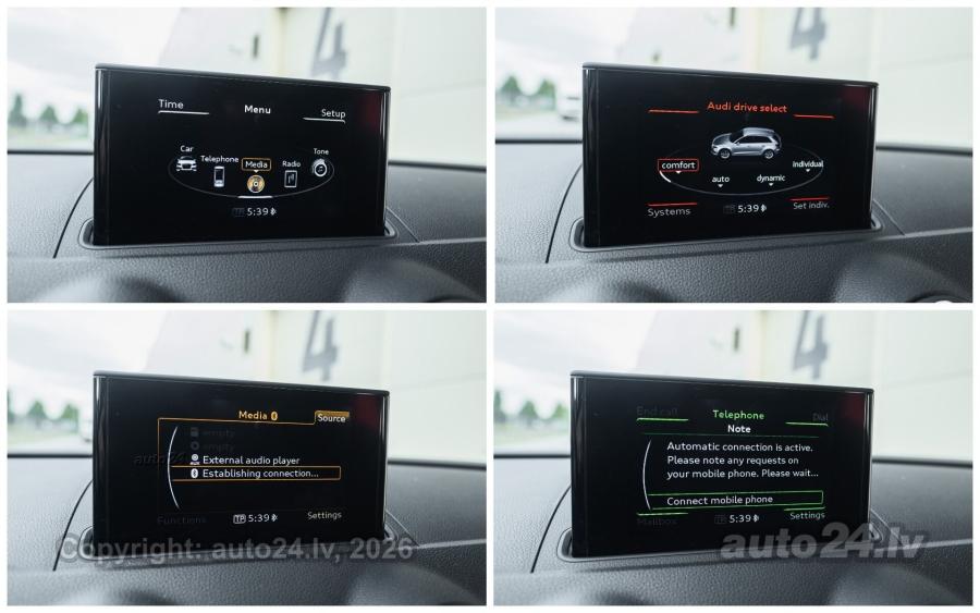 Black Audi A3 2016 in Tallinn, with an engine capacity of 1.40 L and mileage of 210 thousand km for 9999 €, photo 21 on AUTOMOTO.COM.LV