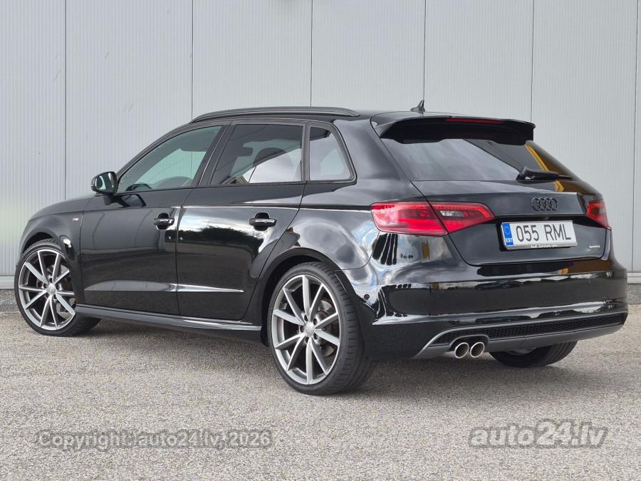 Melns Audi A3 2016 Tallina, ar dzinēja tilpumu 2.00 L un nobraukumu 237 tūkst. km par 16499 €, foto 4 vietnē AUTOMOTO.COM.LV
