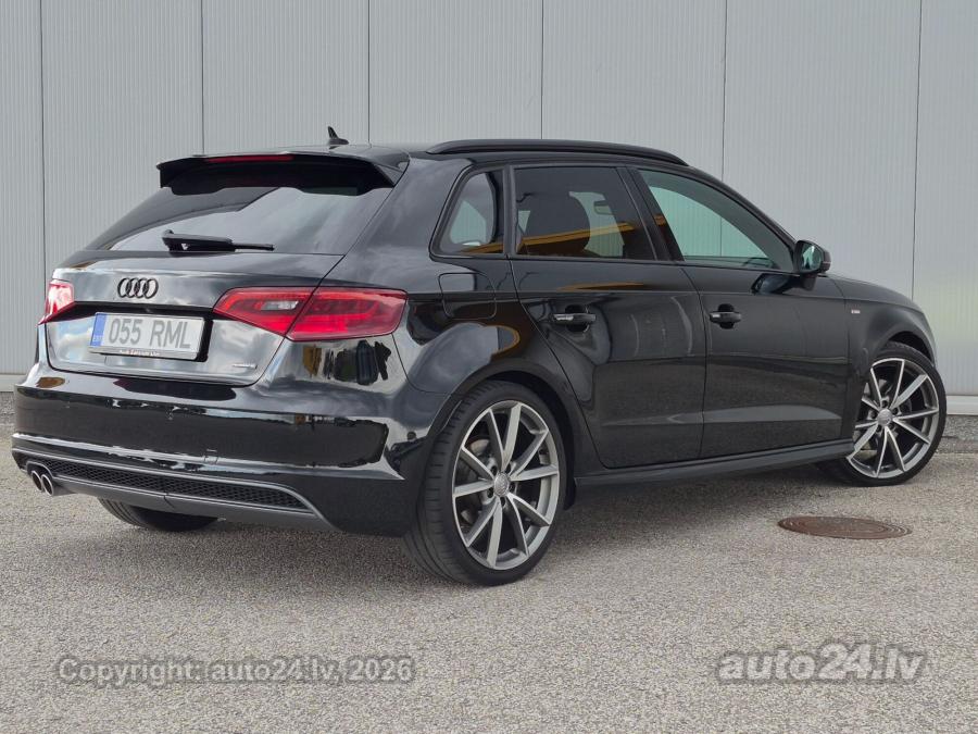 Melns Audi A3 2016 Tallina, ar dzinēja tilpumu 2.00 L un nobraukumu 237 tūkst. km par 16499 €, foto 5 vietnē AUTOMOTO.COM.LV