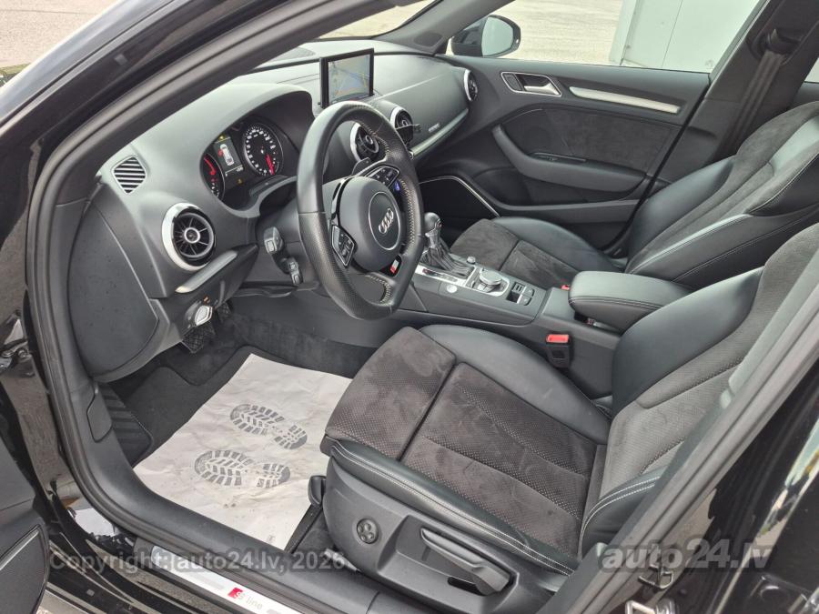 Melns Audi A3 2016 Tallina, ar dzinēja tilpumu 2.00 L un nobraukumu 237 tūkst. km par 16499 €, foto 7 vietnē AUTOMOTO.COM.LV