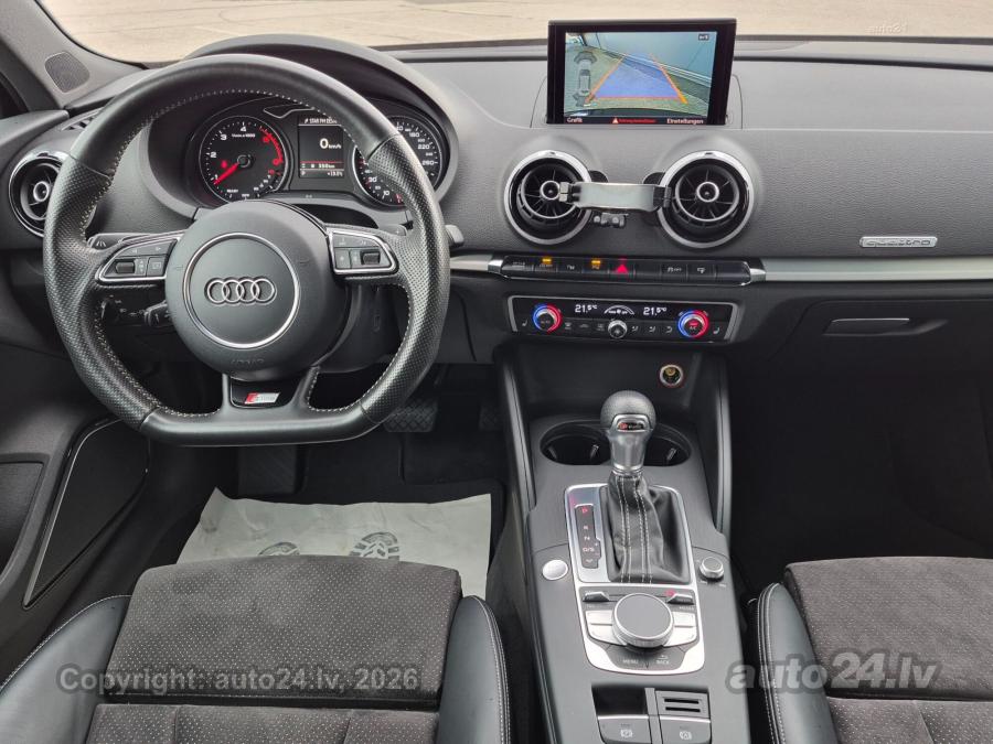 Melns Audi A3 2016 Tallina, ar dzinēja tilpumu 2.00 L un nobraukumu 237 tūkst. km par 16499 €, foto 11 vietnē AUTOMOTO.COM.LV
