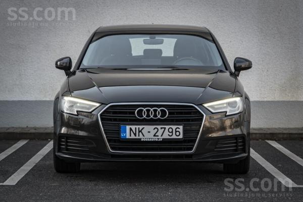 Black Audi A3 2017 in Riga, with an engine capacity of 1.60 L and mileage of 0 thousand km for 8750 €, photo 2 on AUTOMOTO.COM.LV