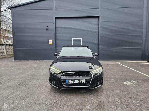 Black Audi A3 2017 in Kaunas, with an engine capacity of 1.60 L and mileage of 110 thousand km for 6900 €, photo 2 on AUTOMOTO.COM.LV