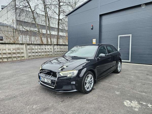 Black Audi A3 2017 in Kaunas, with an engine capacity of 1.60 L and mileage of 110 thousand km for 6900 €, photo 3 on AUTOMOTO.COM.LV