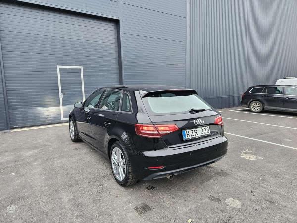 Black Audi A3 2017 in Kaunas, with an engine capacity of 1.60 L and mileage of 110 thousand km for 6900 €, photo 6 on AUTOMOTO.COM.LV