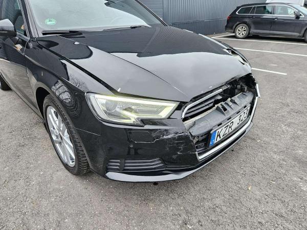 Black Audi A3 2017 in Kaunas, with an engine capacity of 1.60 L and mileage of 110 thousand km for 6900 €, photo 9 on AUTOMOTO.COM.LV