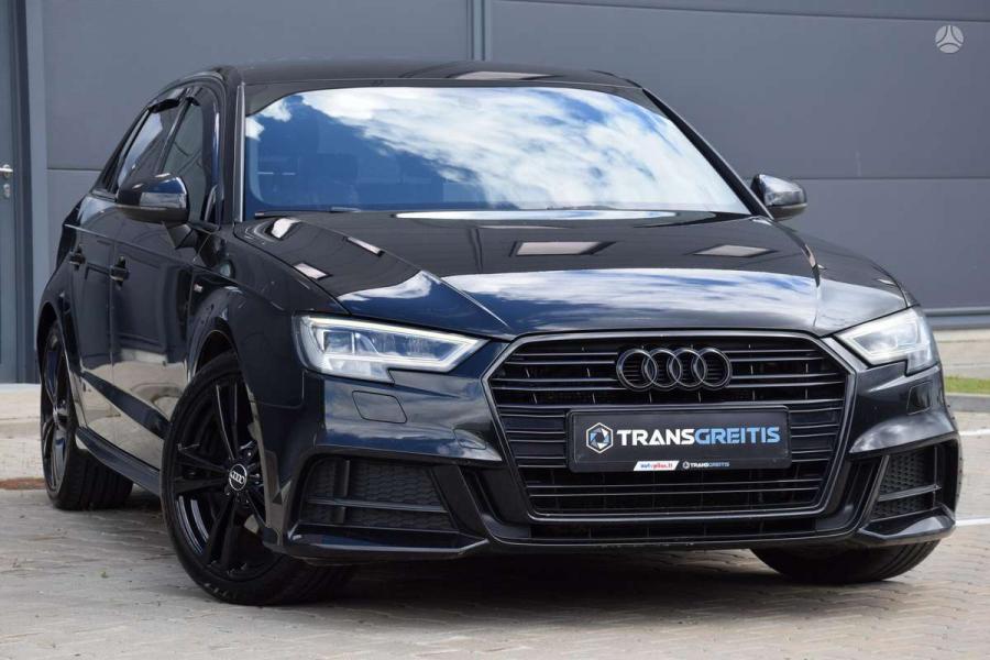 Melns Audi A3 2017 Viļņa, ar dzinēja tilpumu 1.60 L un nobraukumu 268 tūkst. km par 7900 €, foto 3 vietnē AUTOMOTO.COM.LV