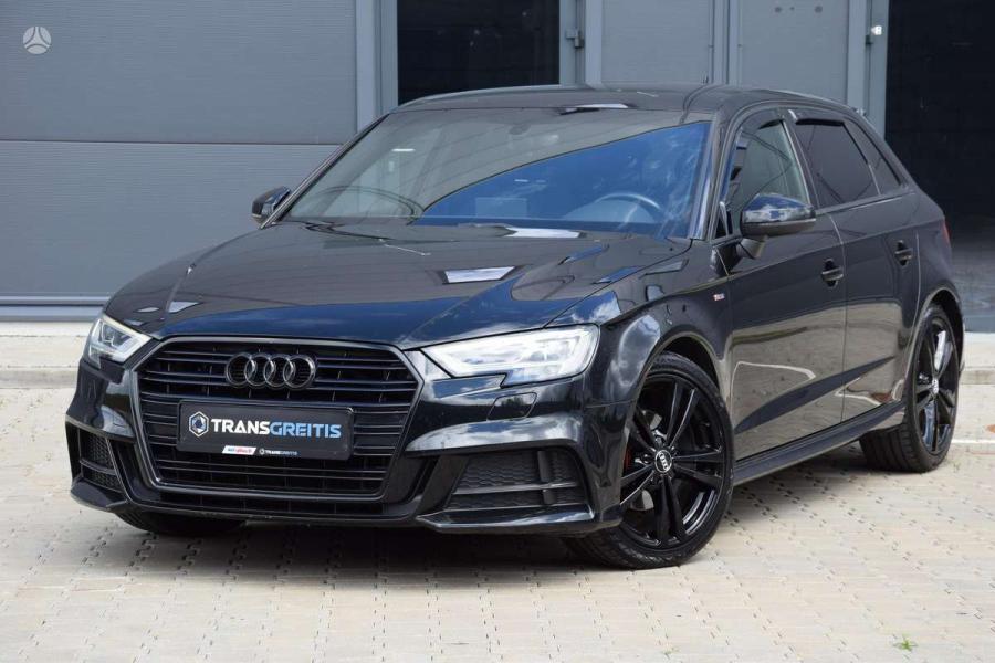 Melns Audi A3 2017 Viļņa, ar dzinēja tilpumu 1.60 L un nobraukumu 268 tūkst. km par 7900 €, foto 5 vietnē AUTOMOTO.COM.LV