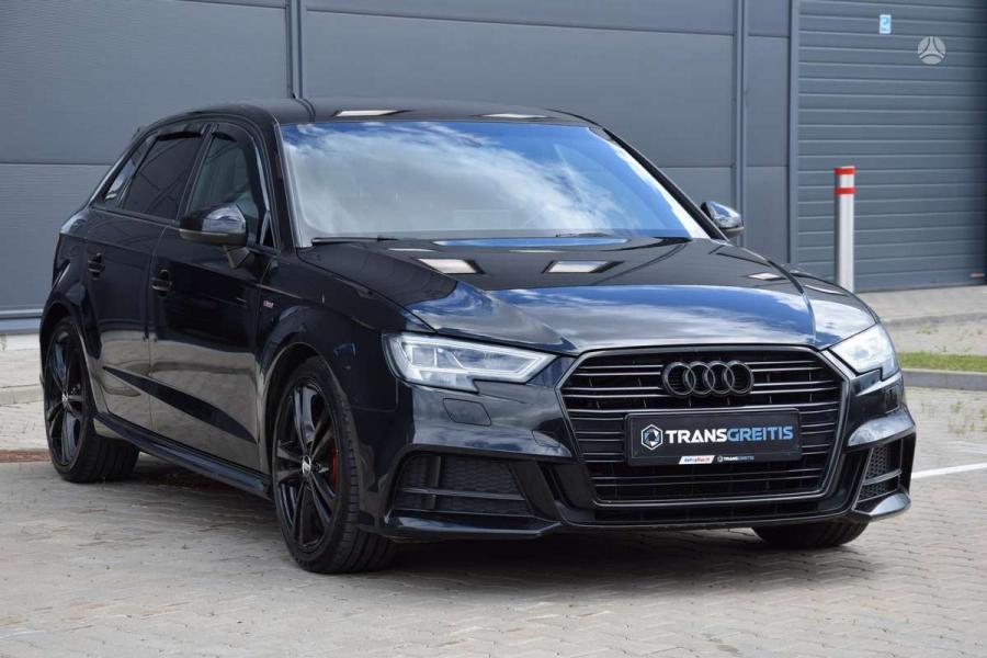 Melns Audi A3 2017 Viļņa, ar dzinēja tilpumu 1.60 L un nobraukumu 268 tūkst. km par 7900 €, foto 7 vietnē AUTOMOTO.COM.LV