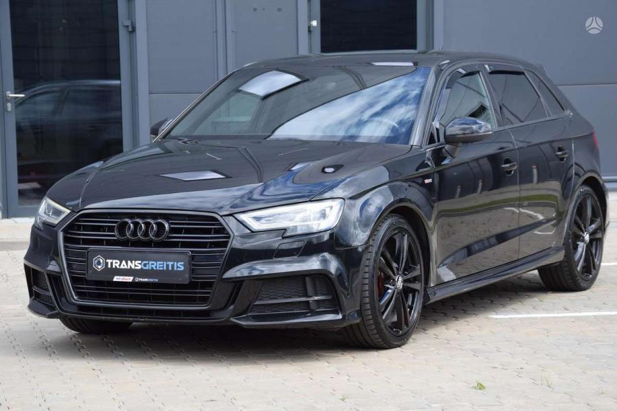 Melns Audi A3 2017 Viļņa, ar dzinēja tilpumu 1.60 L un nobraukumu 268 tūkst. km par 7900 €, foto 8 vietnē AUTOMOTO.COM.LV