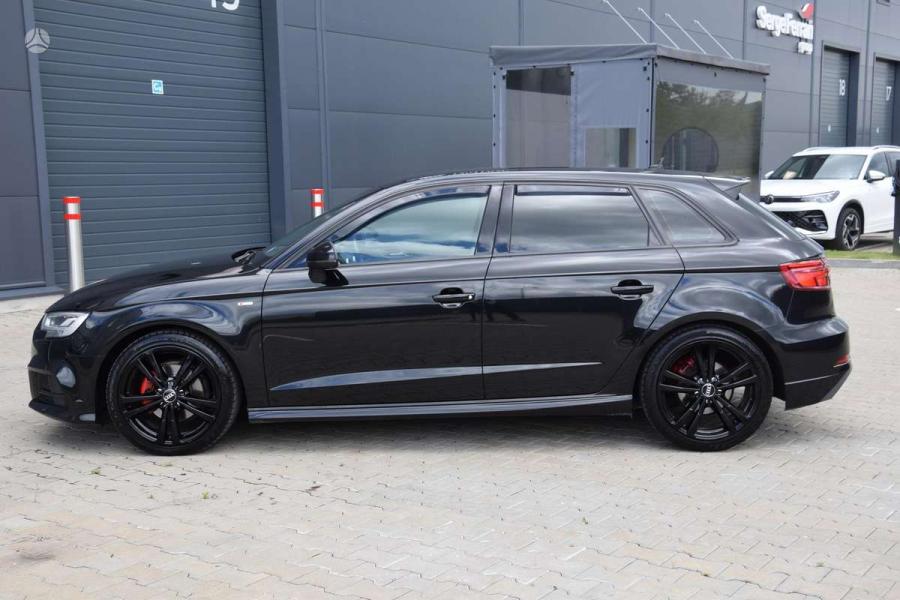 Melns Audi A3 2017 Viļņa, ar dzinēja tilpumu 1.60 L un nobraukumu 268 tūkst. km par 7900 €, foto 9 vietnē AUTOMOTO.COM.LV