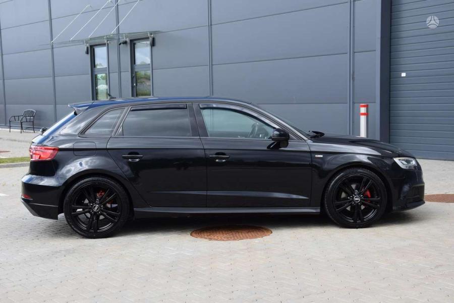 Melns Audi A3 2017 Viļņa, ar dzinēja tilpumu 1.60 L un nobraukumu 268 tūkst. km par 7900 €, foto 13 vietnē AUTOMOTO.COM.LV