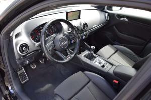 Melns Audi A3 2017 Viļņa, ar dzinēja tilpumu 1.60 L un nobraukumu 268 tūkst. km par 7900 €, foto 17 vietnē AUTOMOTO.COM.LV