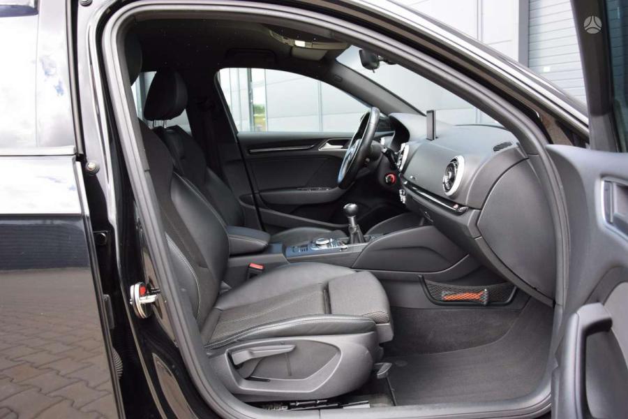 Melns Audi A3 2017 Viļņa, ar dzinēja tilpumu 1.60 L un nobraukumu 268 tūkst. km par 7900 €, foto 20 vietnē AUTOMOTO.COM.LV