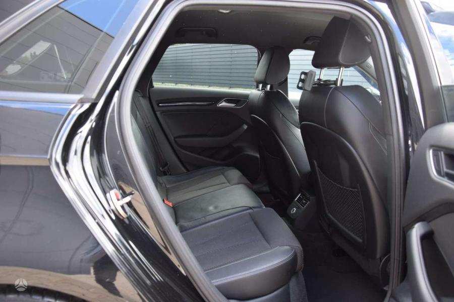 Melns Audi A3 2017 Viļņa, ar dzinēja tilpumu 1.60 L un nobraukumu 268 tūkst. km par 7900 €, foto 24 vietnē AUTOMOTO.COM.LV