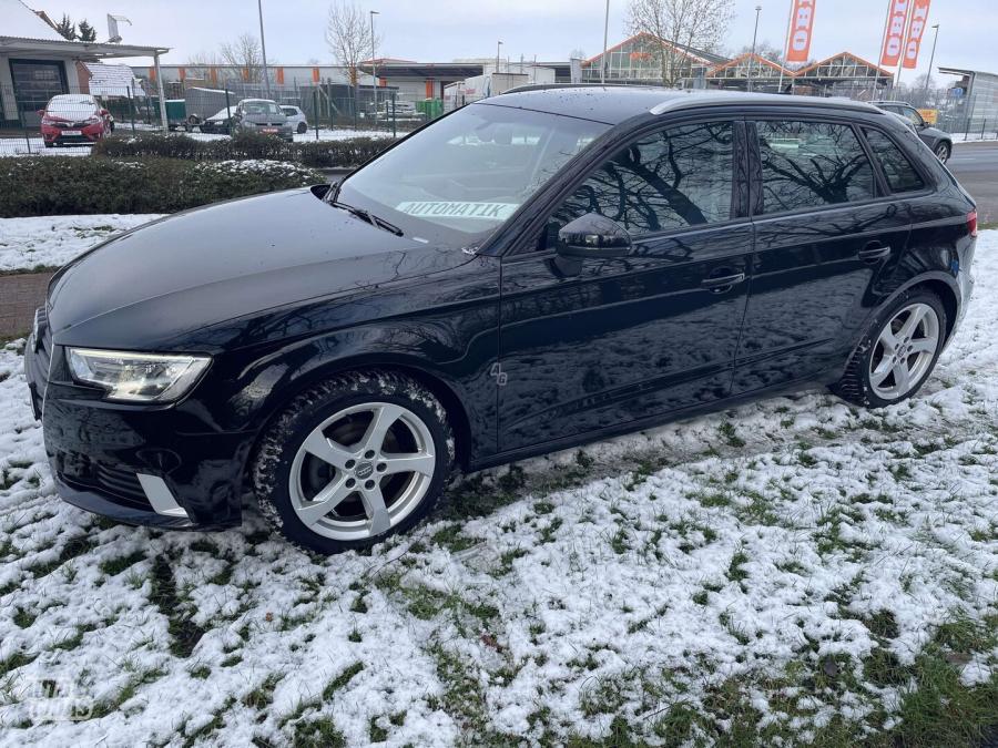 Black Audi A3 2018 in Kaunas, with an engine capacity of 0.00 L and mileage of 45 thousand km for 23203 €, photo 3 on AUTOMOTO.COM.LV