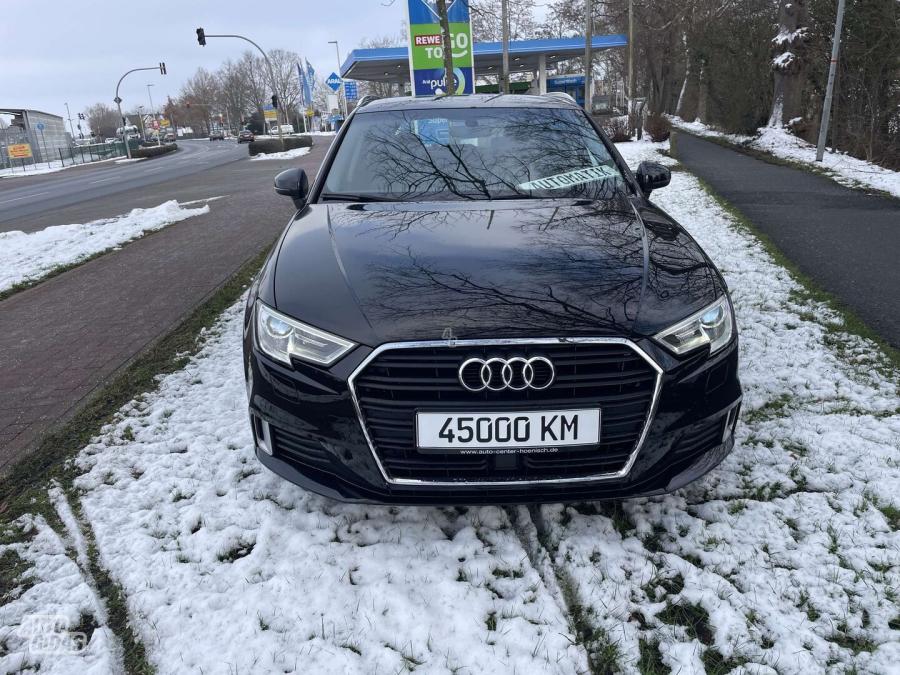 Black Audi A3 2018 in Kaunas, with an engine capacity of 0.00 L and mileage of 45 thousand km for 23203 €, photo 5 on AUTOMOTO.COM.LV