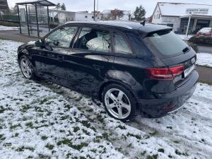 Black Audi A3 2018 in Kaunas, with an engine capacity of 0.00 L and mileage of 45 thousand km for 23203 €, photo 6 on AUTOMOTO.COM.LV