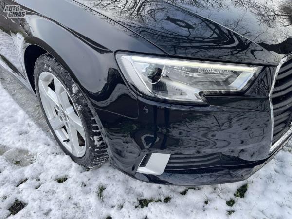 Black Audi A3 2018 in Kaunas, with an engine capacity of 0.00 L and mileage of 45 thousand km for 23203 €, photo 9 on AUTOMOTO.COM.LV