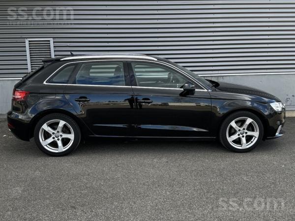 Black Audi A3 2018 in Riga, with an engine capacity of 1.50 L and mileage of 139 thousand km for 13900 €, photo 6 on AUTOMOTO.COM.LV