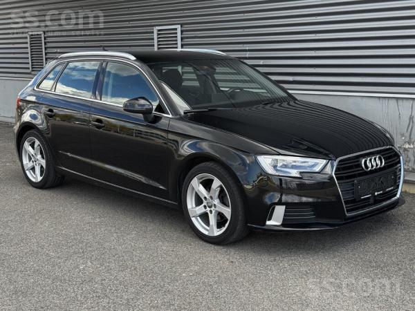 Black Audi A3 2018 in Riga, with an engine capacity of 1.50 L and mileage of 139 thousand km for 13900 €, photo 7 on AUTOMOTO.COM.LV