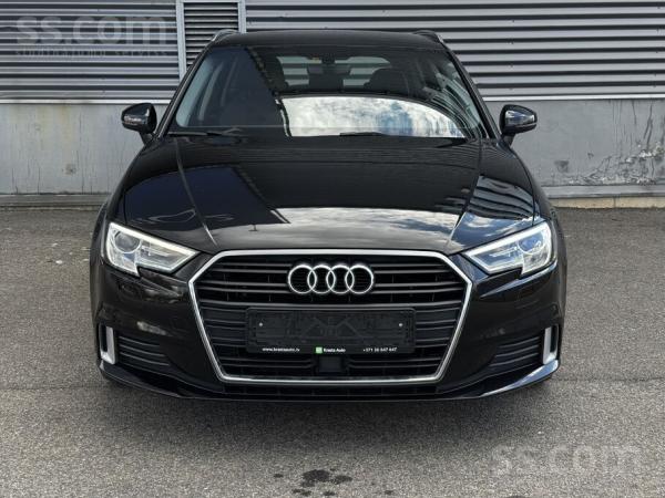 Black Audi A3 2018 in Riga, with an engine capacity of 1.50 L and mileage of 139 thousand km for 13900 €, photo 8 on AUTOMOTO.COM.LV