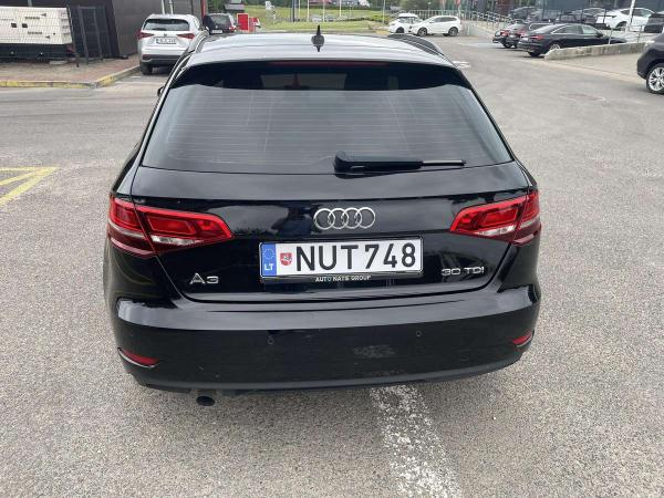 Melns Audi A3 2018 Viļņa, ar dzinēja tilpumu 1.60 L un nobraukumu 159 tūkst. km par 11850 €, foto 5 vietnē AUTOMOTO.COM.LV
