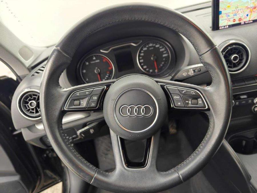 Black Audi A3 2018 in Vilnius, with an engine capacity of 1.60 L and mileage of 159 thousand km for 11850 €, photo 7 on AUTOMOTO.COM.LV