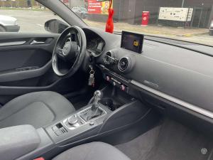 Black Audi A3 2018 in Vilnius, with an engine capacity of 1.60 L and mileage of 159 thousand km for 11850 €, photo 9 on AUTOMOTO.COM.LV