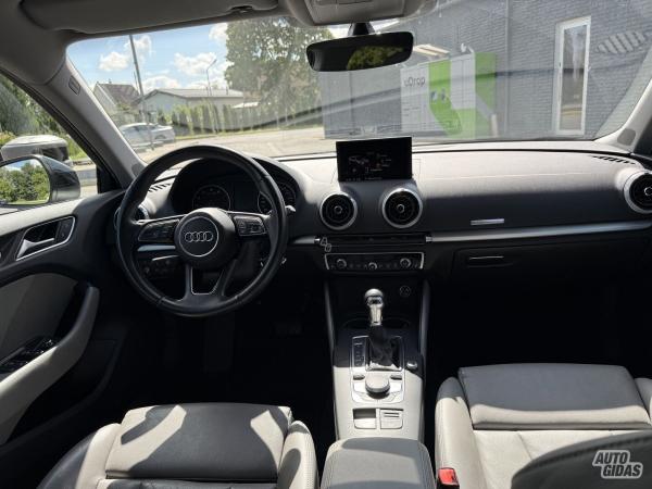 Black Audi A3 2018 in Vilnius, with an engine capacity of 1.50 L and mileage of 181 thousand km for 13300 €, photo 3 on AUTOMOTO.COM.LV