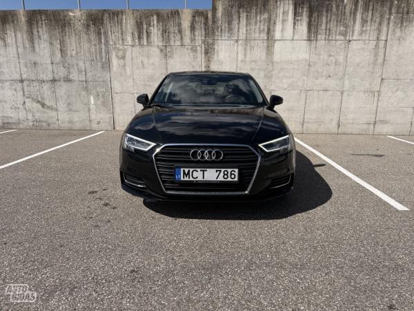 Black Audi A3 2018 in Vilnius, with an engine capacity of 1.50 L and mileage of 181 thousand km for 13300 €, photo 7 on AUTOMOTO.COM.LV