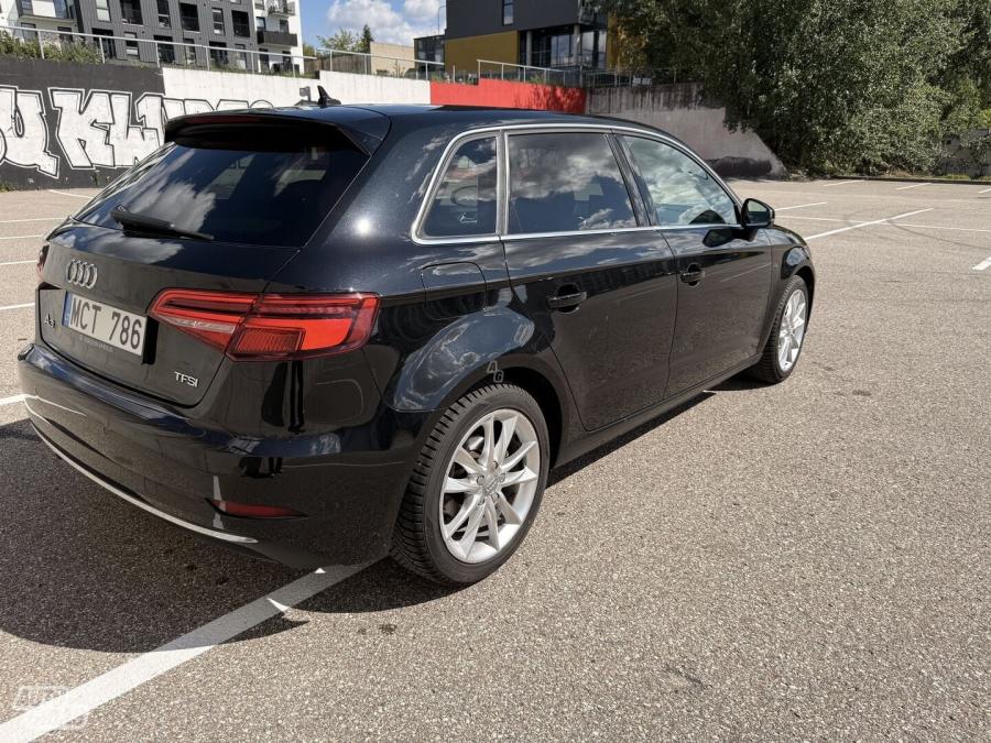 Melns Audi A3 2018 Viļņa, ar dzinēja tilpumu 1.50 L un nobraukumu 181 tūkst. km par 14000 €, foto 10 vietnē AUTOMOTO.COM.LV